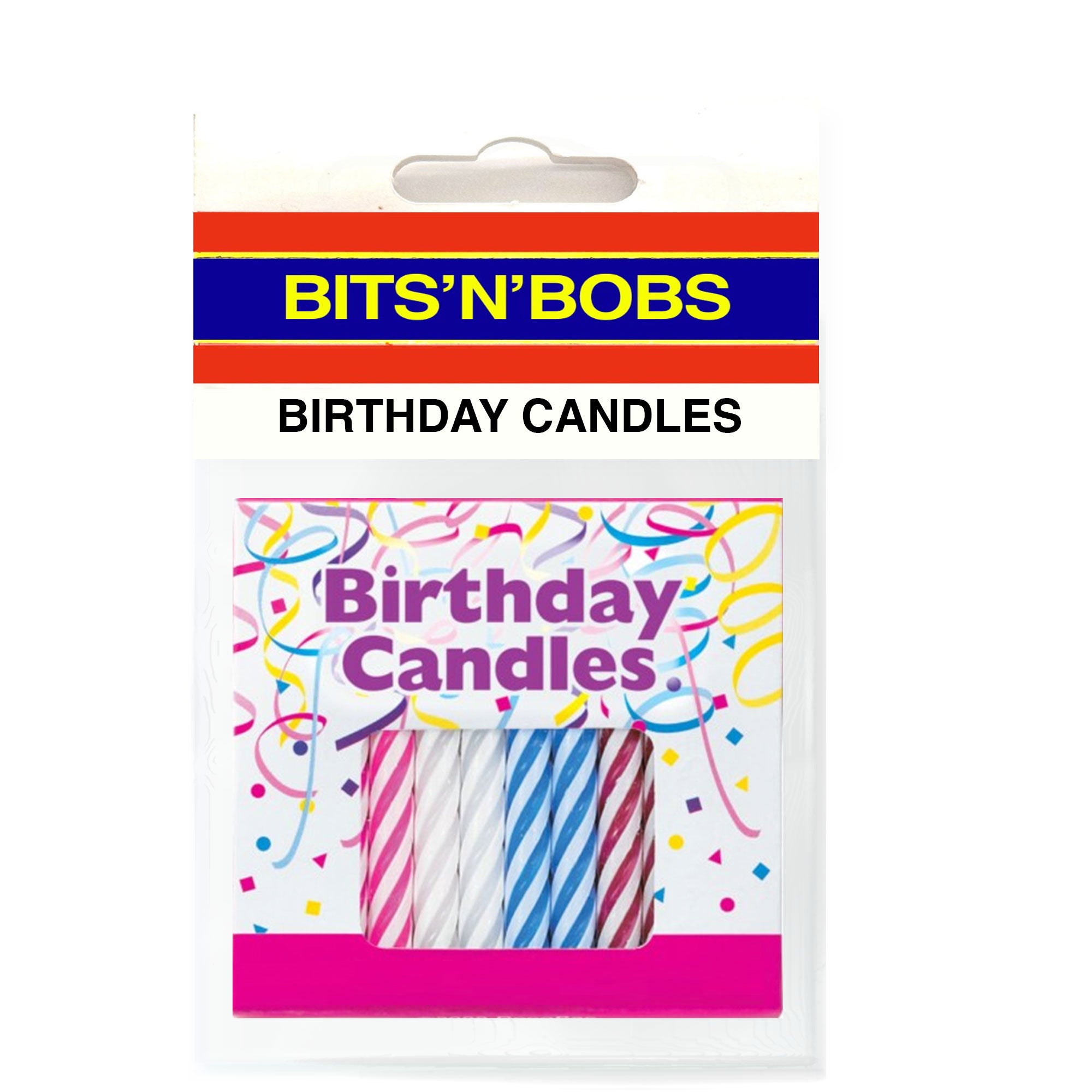 24 Assorted Birthday Candles – Bits'N'Bobs.co
